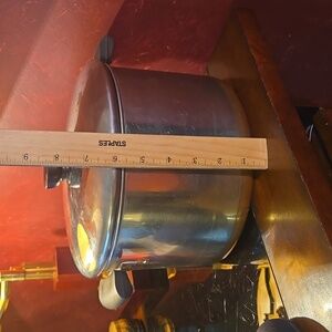 Revere Ware | Kitchen | Vintage 6q Revere Ware Stock Pot Lided ...